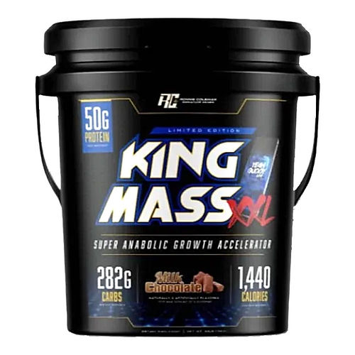 Ronnie Coleman King Mass XXL, Milk Chocolate, 15 LB, 50g Protein Per ...