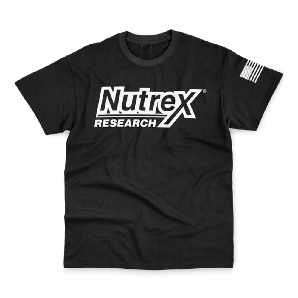 Nutrex Logo T-shirt, XL, Black, High Quality, Very Soft, Form Fitting ...