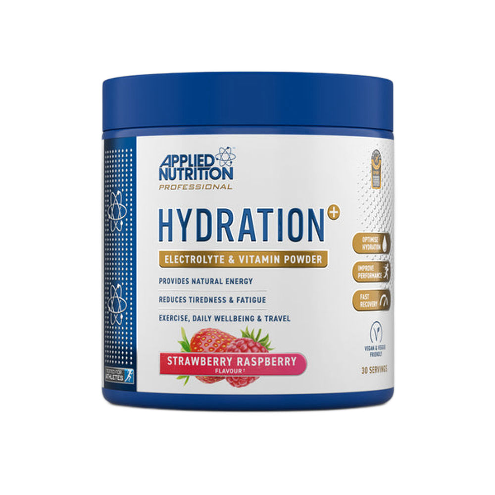 Applied Nutrition Hydration+ Complete Electrolyte & Vitamin, Strawberry ...