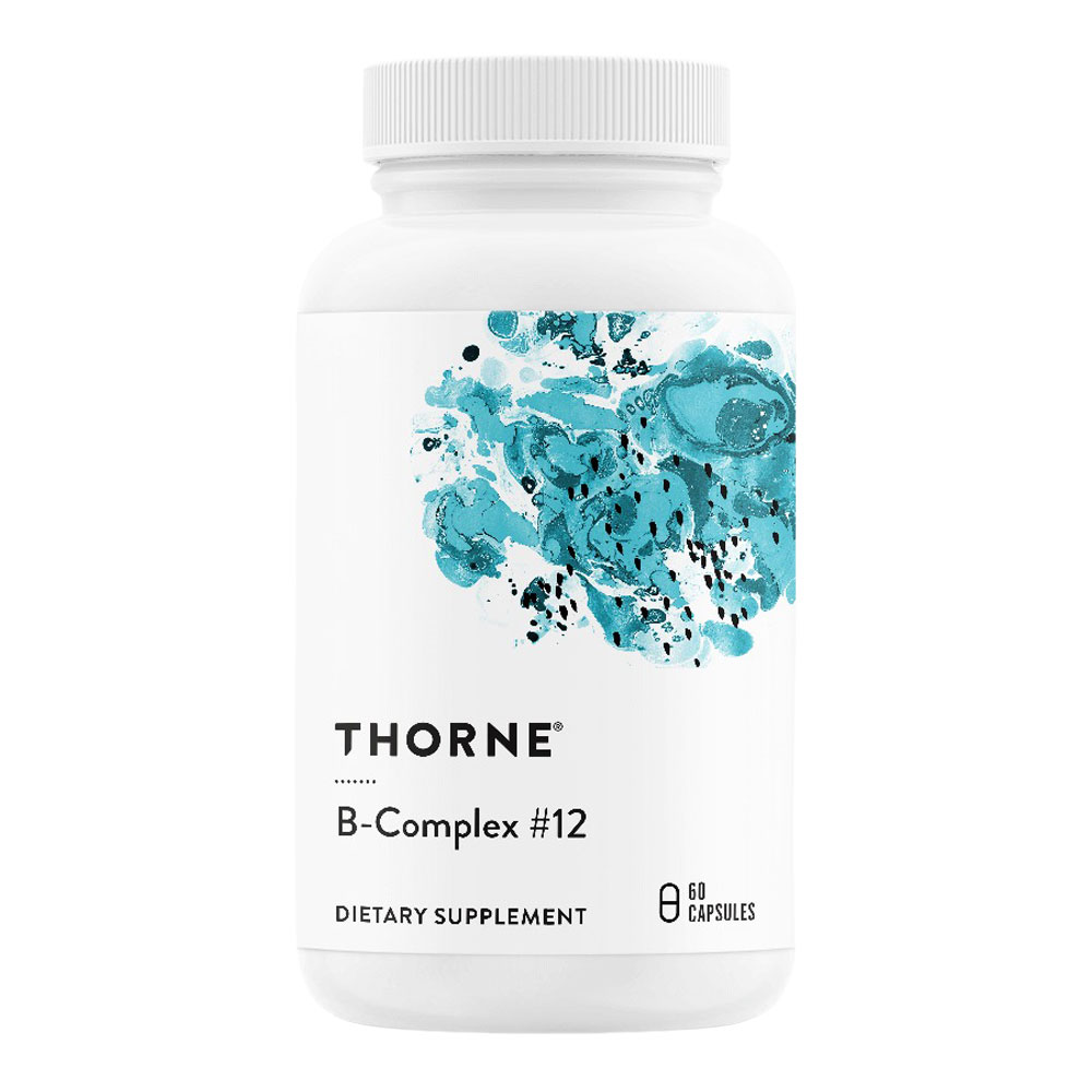 Thorne B-Complex #12, 60 Capsules, Supports Cellular Energy Production ...
