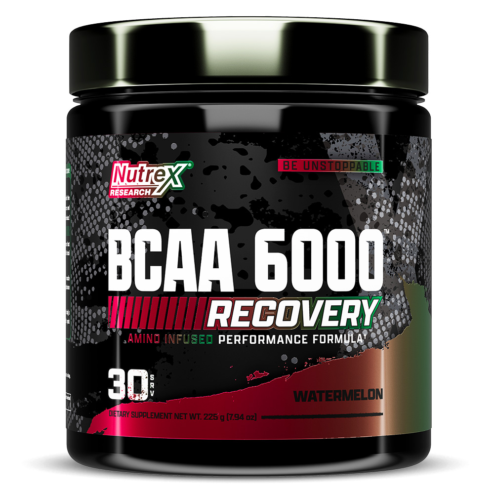 Nutrex Research Bcaa 6000, Watermelon, 30, Faster Muscle Recovery ...