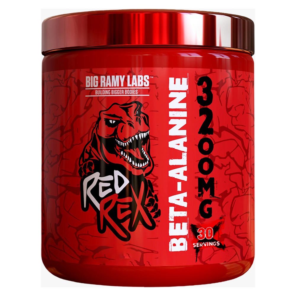 Big Ramy Labs Red Rex Beta-Alanine, 30, Support Performance and ...