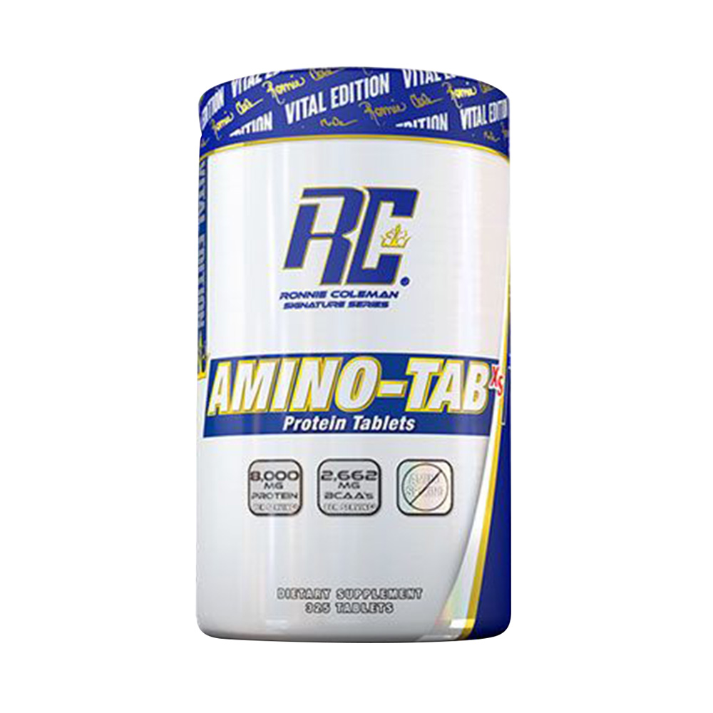 Ronnie Coleman Amino Tab XS, 325 Tablets, Rich Amino Acid Profile ...