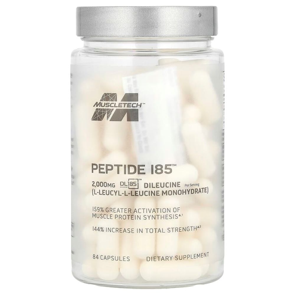 Muscletech Peptide, 84 Capsules, 2000 mg, Optimized for Performance ...