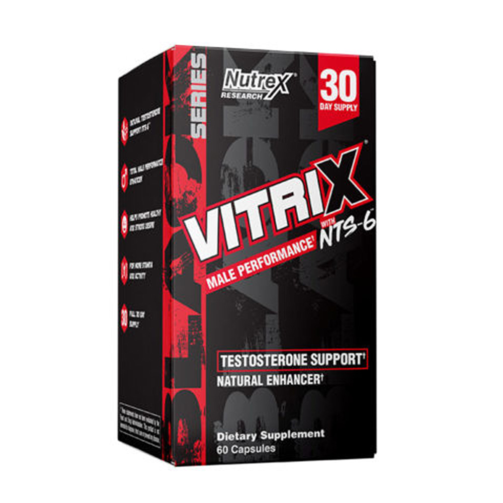 Nutrex Research Vitrix, 80 Capsules, Male Libido & Performance Booster ...