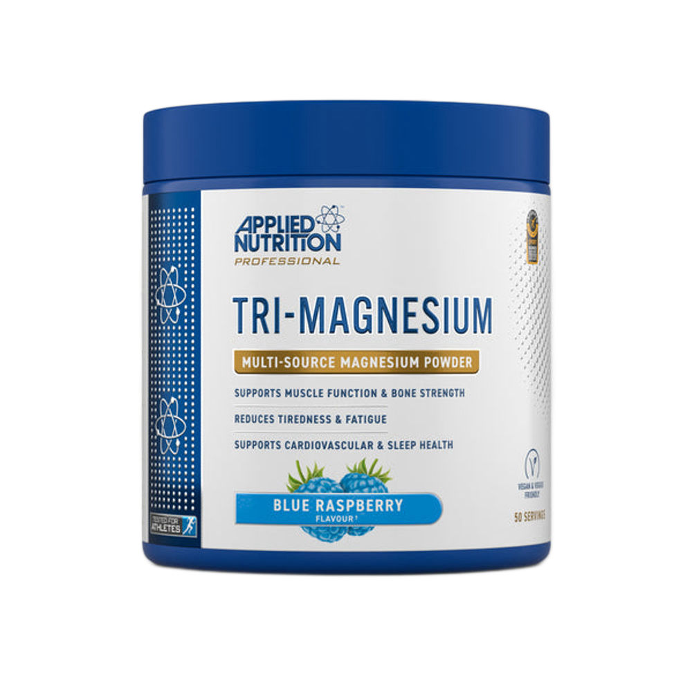 Applied Nutrition tri-magnesium Powder, Blue Raspberry, 200 Gm, Reduce ...