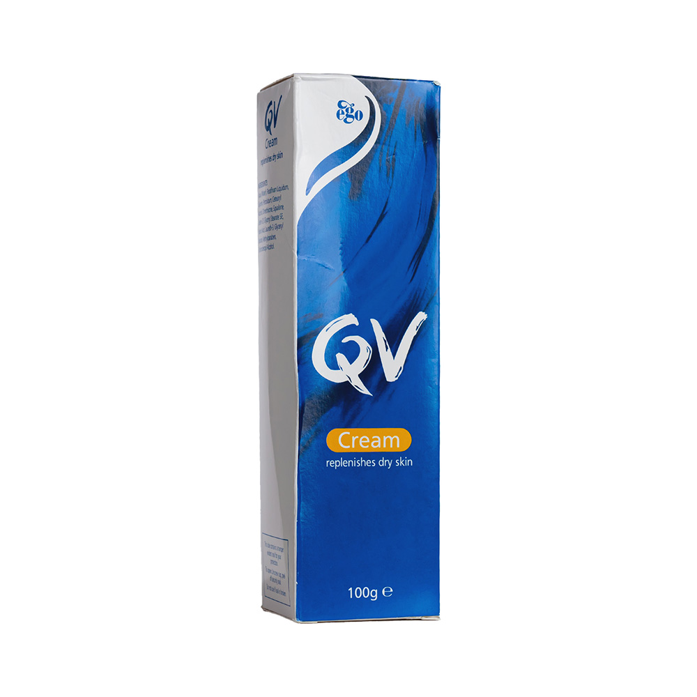 QV Cream Replenishes Dry Skin, 100 Gm, Provides 24-hour Hydration With ...
