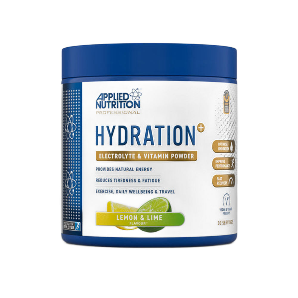 Applied Nutrition Hydration+ Complete Electrolyte & Vitamin, Lemon Lime, 240 Gm | Dr Nutrition UAE