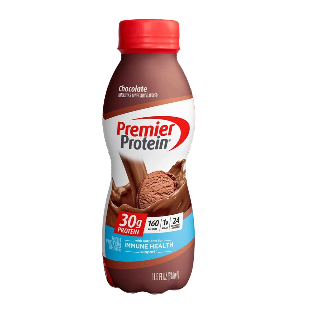 Premier High Protein Shake, Chocolate, 340 ml, 30g of Complete Protein ...