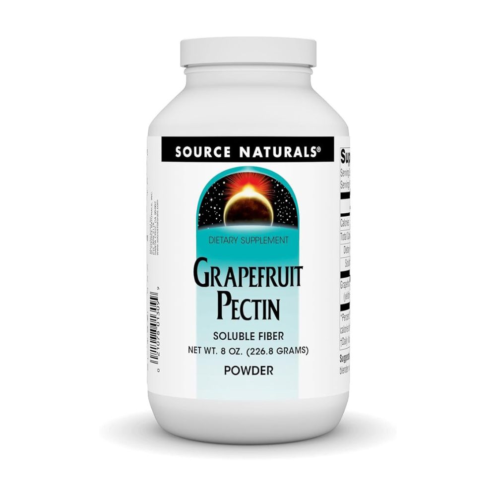 Source Naturals Grapefruit Pectin Powder, 8 OZ, Rich in Soluble Fiber ...