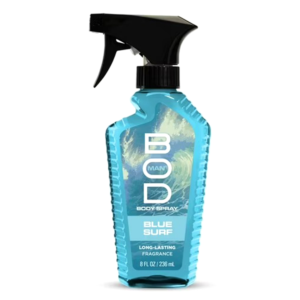 Bod Man Blue Surf Fragrance Body Spray, 236 ML, Long-lasting and ...