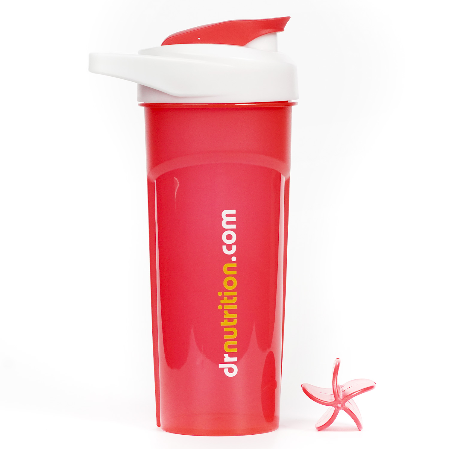 Dr.Nutrition Shaker, Red, 600 ML, It is Versatile and Fit for all ...