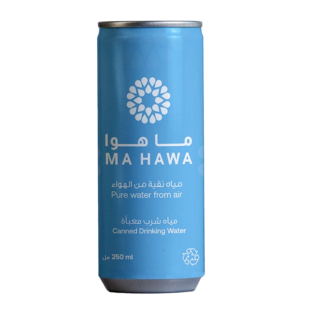 Ma Hawa Still Water Can, 250 ML, Supports Active Lifestyles, Sustainable and Refreshing ...