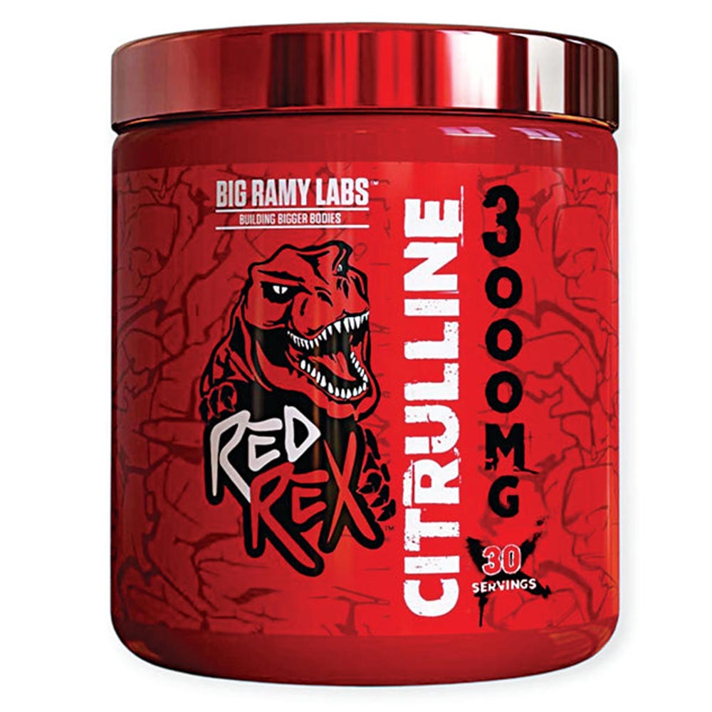 Big Ramy Labs Red Rex Citrulline, Unflavored, 30, Enhances Nitric Oxide ...