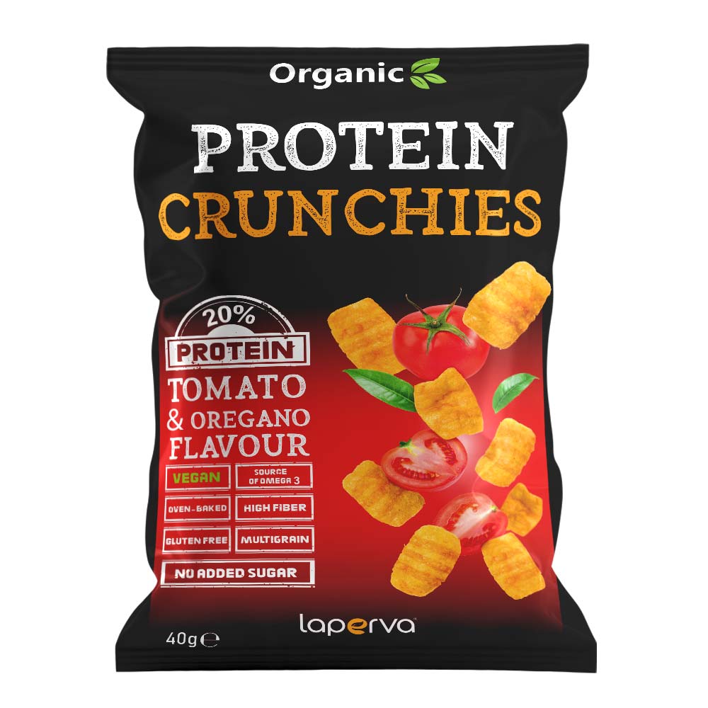Laperva Protein Crunchies, Tomato & Organo, 1 Piece, Oven-Baked, High ...