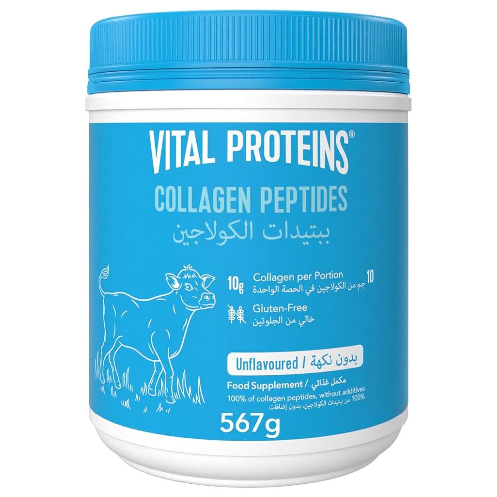 Vital Proteins Collagen Peptides, Unflavored, 567 gm, Supports Healthy Joints | Dr Nutrition UAE