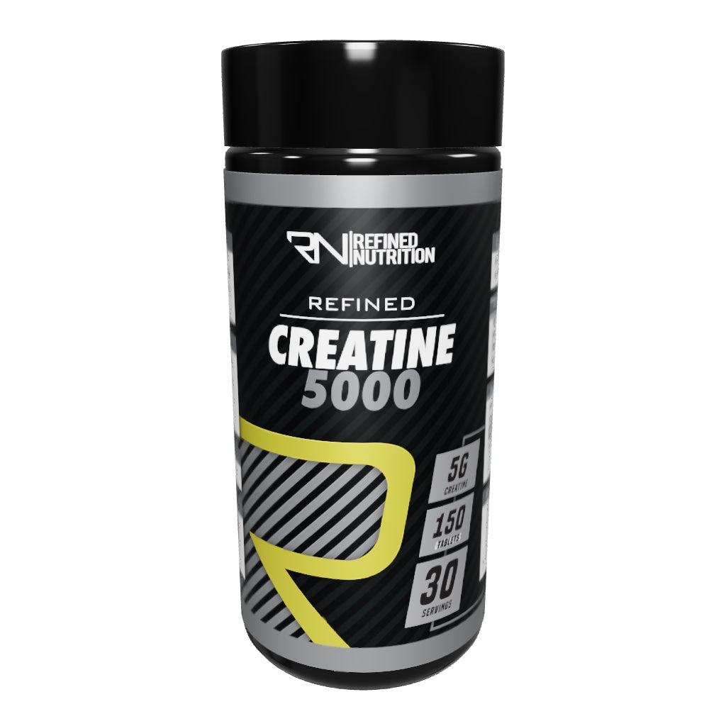 Refined Nutrition Creatine 5000, 150 Tablets, 100% Pure Creatine Monohydrate | Dr Nutrition UAE
